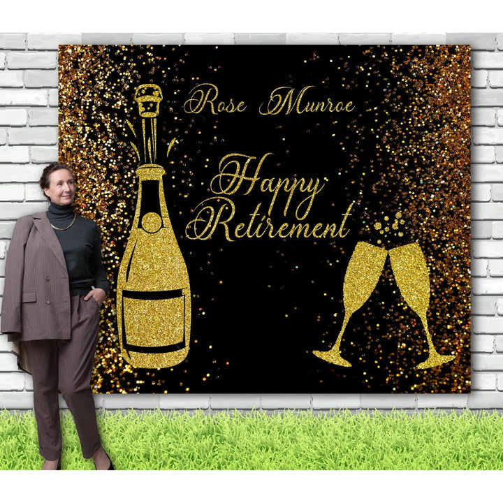 Retirement Backdrop – iJay Backdrops