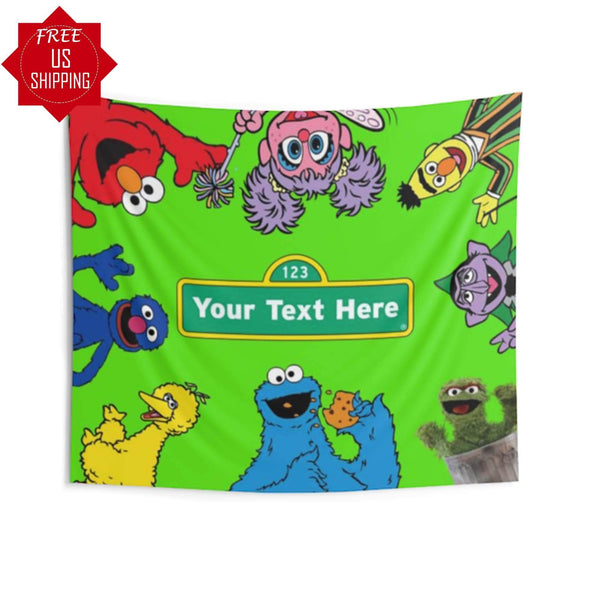 Sesame Street Backdrop